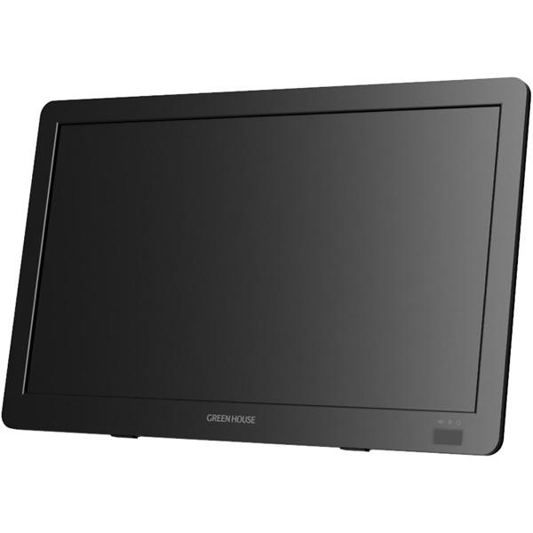 GREEN HOUSE GH-PTV14A-BK 14型バッテリー内蔵ポータブルテレビ GREEN HOUSE GH-PTV14A-BK 14型バッテリー内蔵ポータブルテレビ