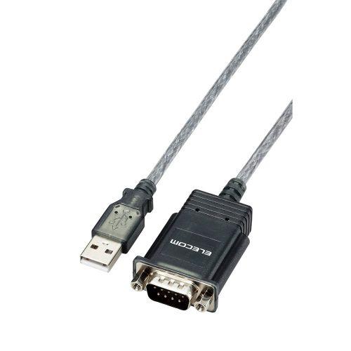 【在庫目安：お取り寄せ】 ELECOM UC-SGT2 USB to シリアルケーブル/ USBオス_RS-232C用/ RoHS指令準 ...