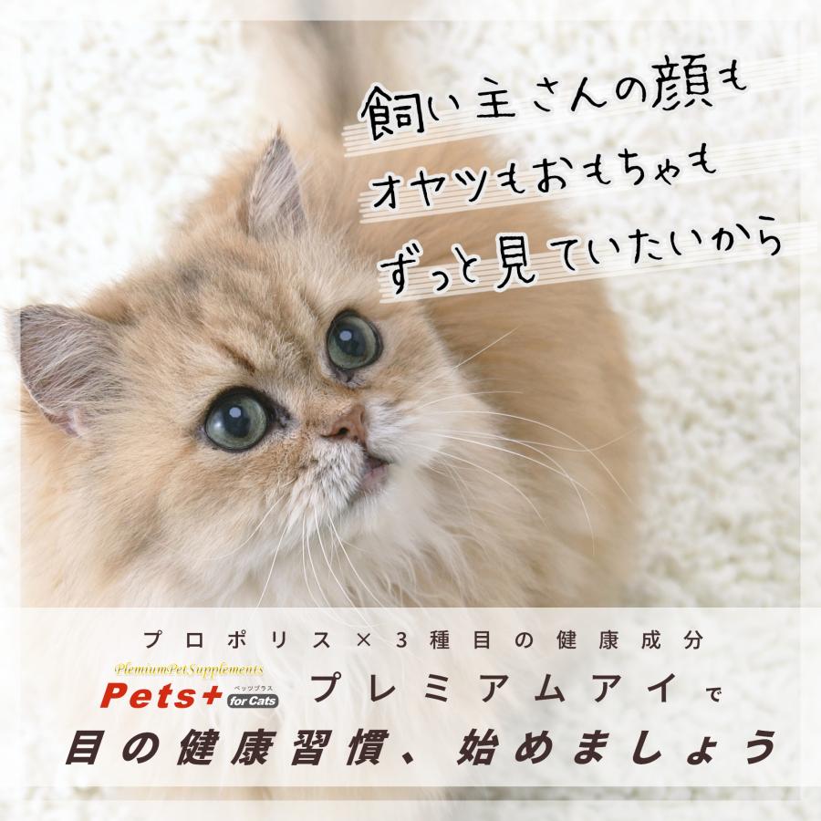 Pets+ 猫専用サプリメント ペッツプラス プレミアムアイ 〜目の健康維持をサポート〜 2個セット : プレミアムモール - 通販 - Yahoo!ショッピング