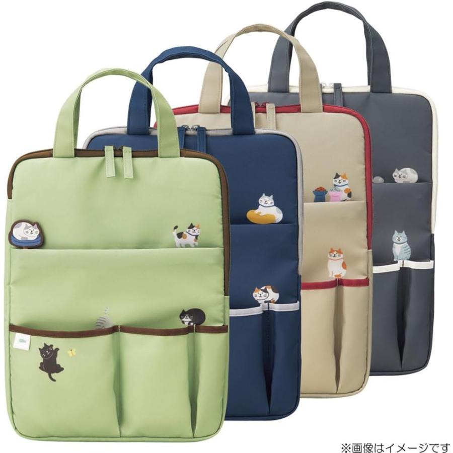 リヒトラブ にゃんシーン ねこ バッグインバッグ キャリングスリーブ ビスケットベージュ A-2226-16 : プレミアム オフィス コレクション - 通販 - Yahoo!ショッピング