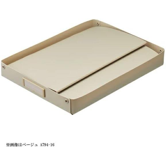 リヒトラブ Roomy 折りたたみボックス A4 深型 グレー A-794-27 : 01308486 : プレミアム オフィス コレクション - 通販 - Yahoo!ショッピング