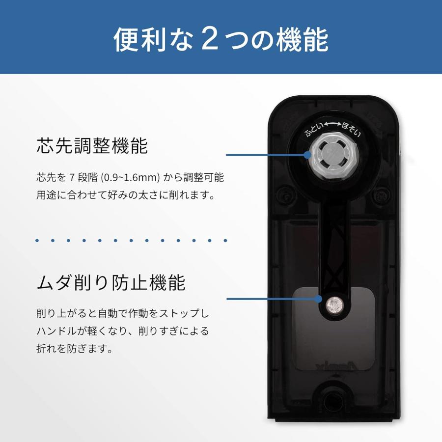 Asmix アスミックス アスカ 鉛筆削り デッサンメイト PSL124 ブラック : プレミアム オフィス コレクション - 通販 - Yahoo!ショッピング