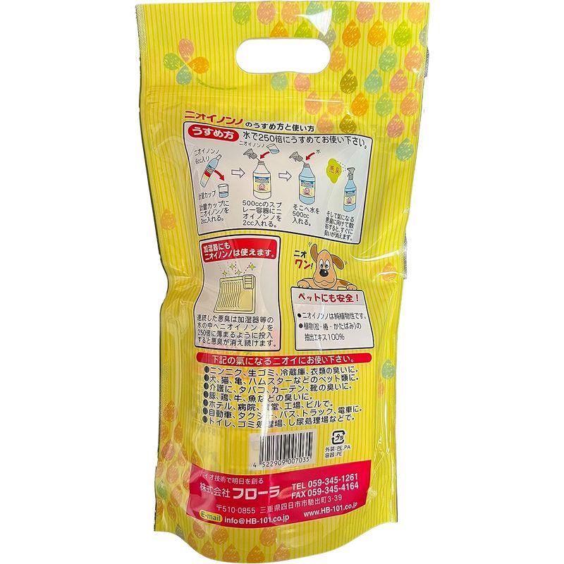 フローラ 植物性消臭液 ニオイノンノ 原液6cc×4本 ＋空スプレ?ボトルセット : ポチっとお買い物 - 通販 - Yahoo!ショッピング