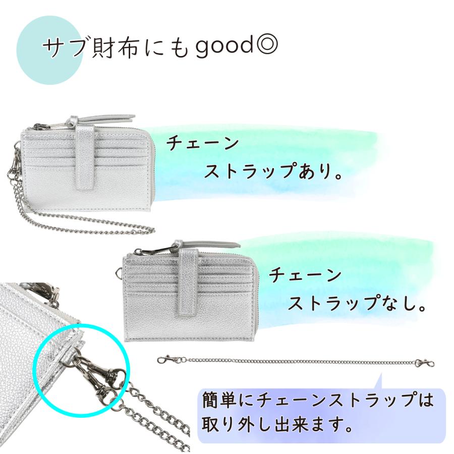 ピソラロ Pisoraro パールシュリンクストラップ付きLファスナーフラグメントケース ミニウォレット ミニ財布 小銭入れ ギフト 3color 送料無料 : Poche屋 - 通販 ...