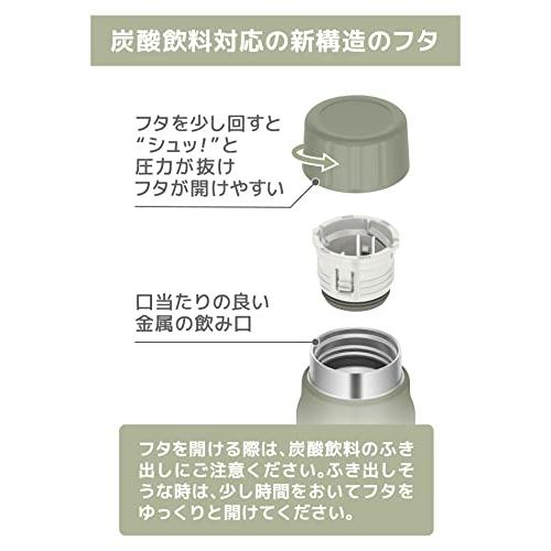THERMOS サーモス 水筒 保冷炭酸飲料ボトル 500ml カーキ 保冷専用 FJK-500 KKI : Pochi-Pochi - 通販 - Yahoo!ショッピング