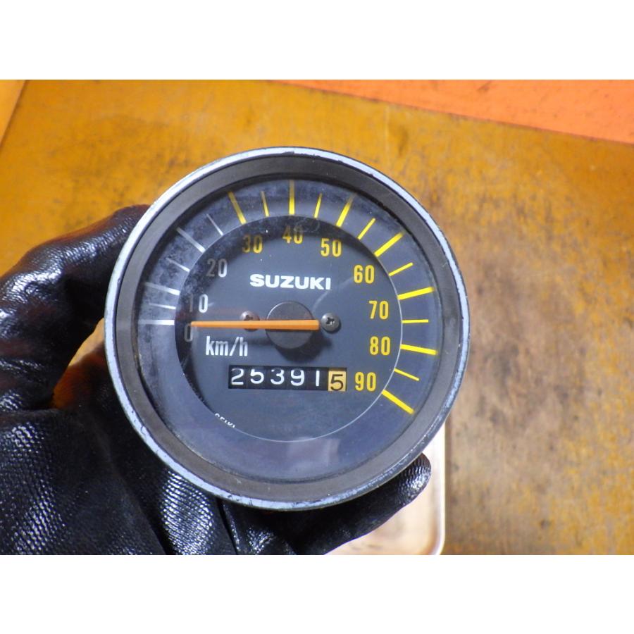 39148 ヤマハ 17W-4143〜 DT50 '88 6V に取り付けされていた スズキ RG50 OR50 マメタン 純正メーター ...