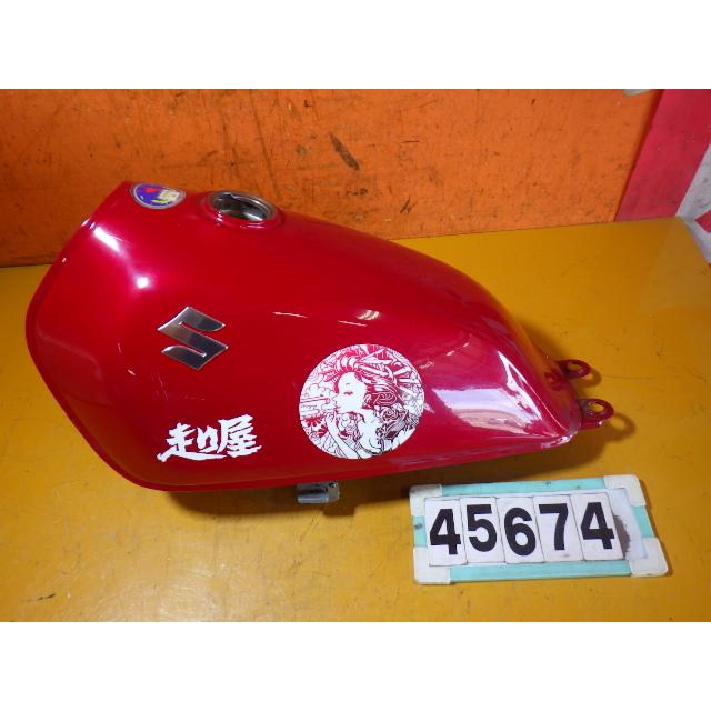45674 スズキ NJ47A-135〜 グラストラッカービッグボーイ '03 純正 ガソリンタンク 良品 凹み無 内部綺麗 フューエルコック ...