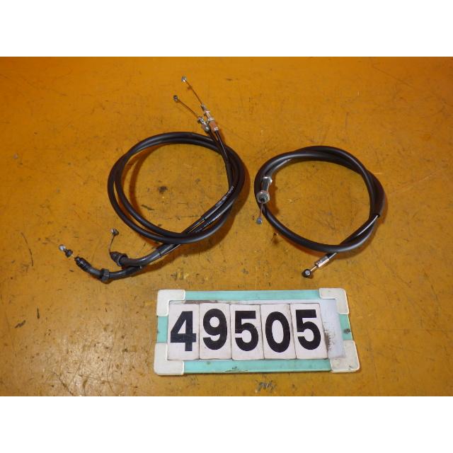 49505 ホンダ JC61-130〜 後期 グロム '16 GROM125G 純正 スロットルワイヤー クラッチワイヤー （検 JC75 ...
