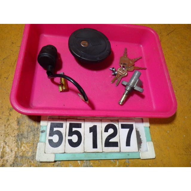 55127 カワサキ KL110A-A09〜 KSR110 '08 純正 キーセット イグニッションスイッチ 実働車外し 動画あり : ぽちっ ...