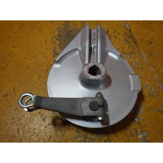 56744 ホンダ MC34-100〜 FTR223 '00 純正 リアブレーキパネル 正常作動 131mmドラム : ぽちっとバイク ヤフー ...