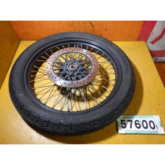 57600 スズキ NJ47A-124〜 グラストラッカーBB '01 純正 フロントホイール 曲がり無 RK EXCEL 19×2.15 ...