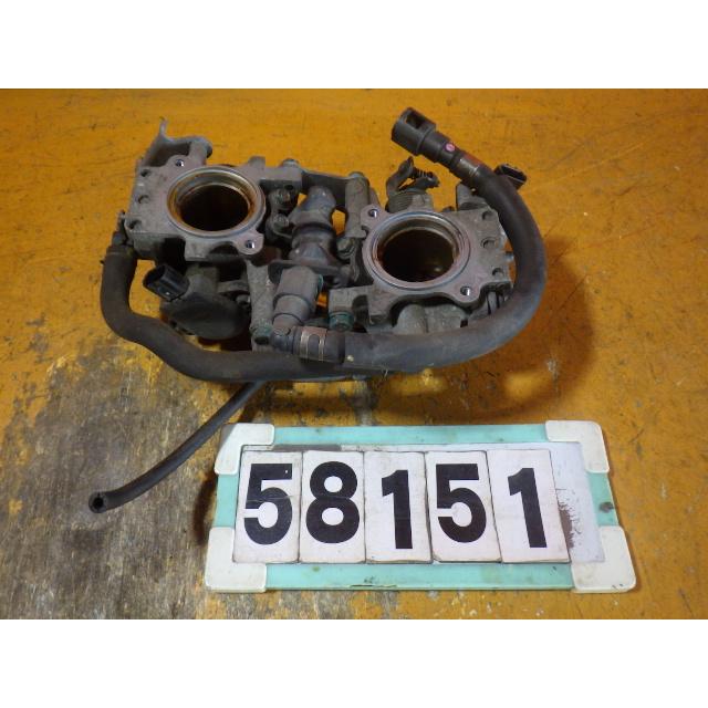 58151 ホンダ MC33-130〜 VTR250 FI '16 純正 スロットルボディ 実働車外し 動画あり インジェクター センサー ...
