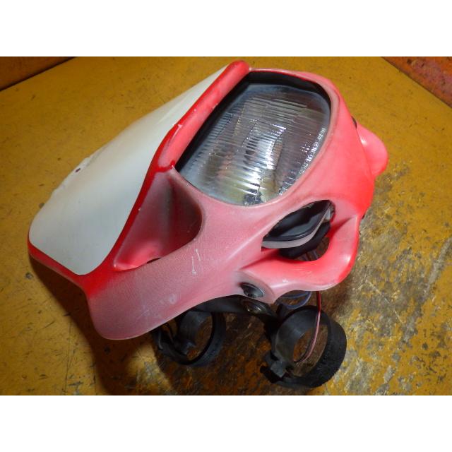 59382 カワサキ LX250E-000〜 KLX250SR '93規制前 純正 アチェルビス ヘッドライトカバー ガラスレンズ フロント ...