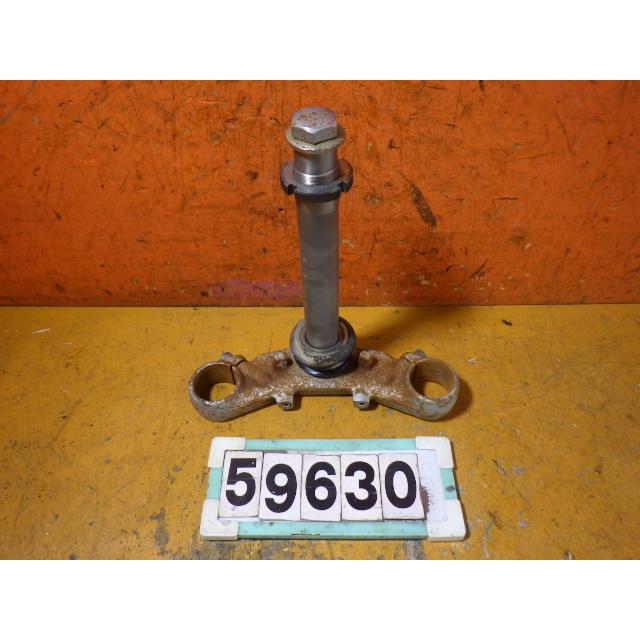 59630 カワサキ ZR250A-062〜 バリオス 1型 '95 純正 ステアリングステム アンダーブラケット 捻じれ無 39φ ...