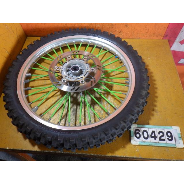 60429 カワサキ LX250E-024〜 KLX250 '99 規制前 純正 フロントホイール 曲がり無 タカサゴ 21×1.60 タイヤOK : ぽちっとバイク ヤフー店 - 通販 ...