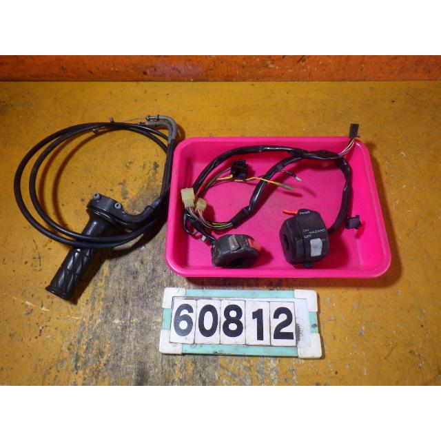 60812 ヤマハ 4KG-006〜 XJR1200 '94 純正 ハンドルスイッチ 左右 スロットルホルダー : ぽちっとバイク ヤフー店 ...