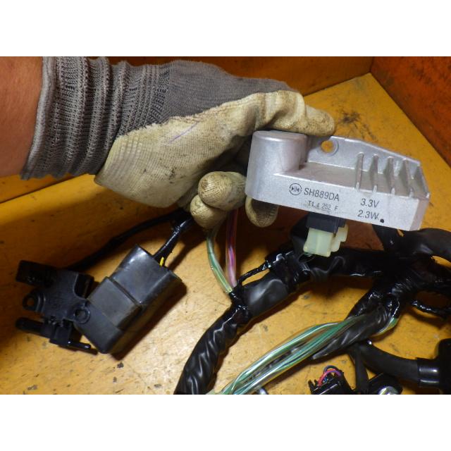 63086 ホンダ JC92-100〜 グロム '21 GROM125AM 純正 ECU メインハーネス レギュレータ― 電装一式 動画あり ...