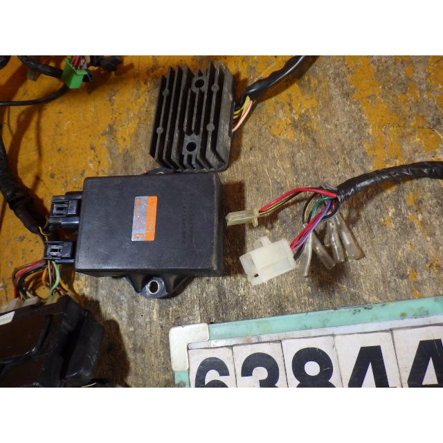 63844 カワサキ EL250A-048〜 エリミネーター250SE '96 純正 メインハーネス イグナイター スターターリレー 他電装品 ...