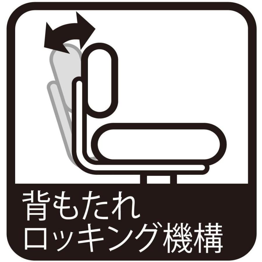 ぽちょん堂ナカバヤシ オフィスチェア デスクチェア RZC-N04BK ブラック 椅子