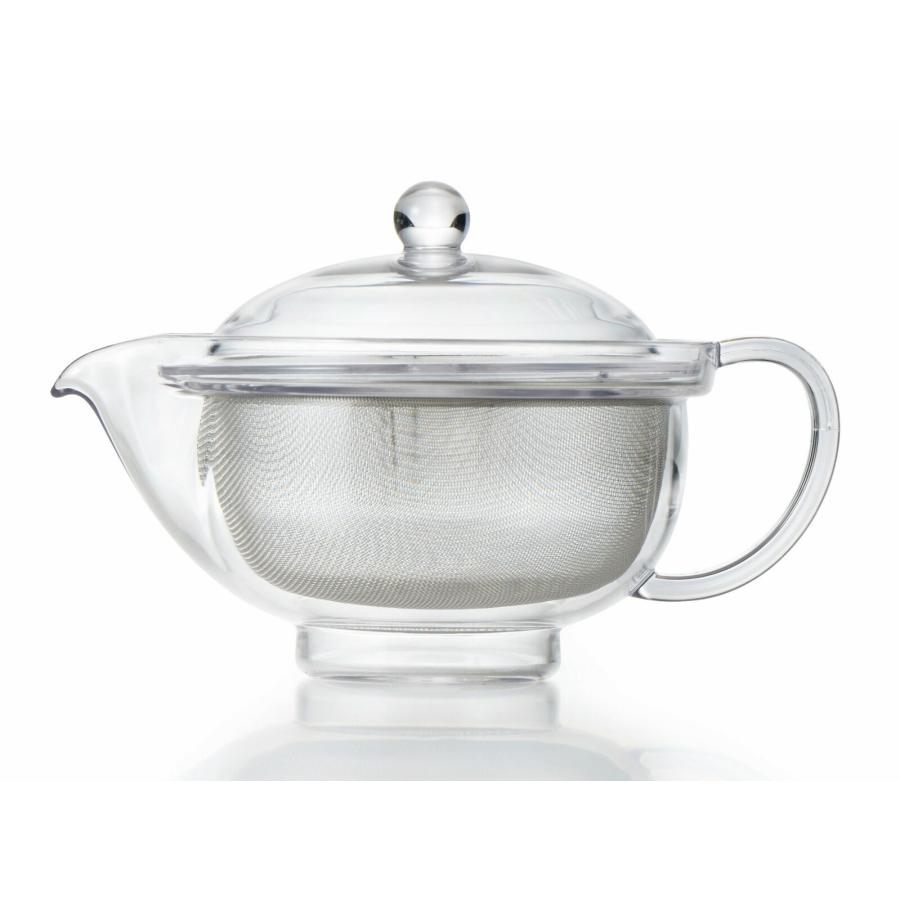 樹脂製ティーポット【日本製/かご網】tritan クリアティーポット ステンレス メッシュ 260cc 透明 お茶 茶器 ティータイム ティーポット 樹脂 樹脂製 : LICELオンライン ...