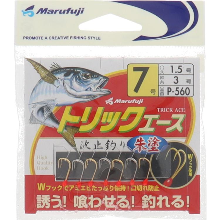 まるふじ P−560トリックエース朱塗7号 : 釣具のポイント東日本 Yahoo!店 - 通販 - Yahoo!ショッピング