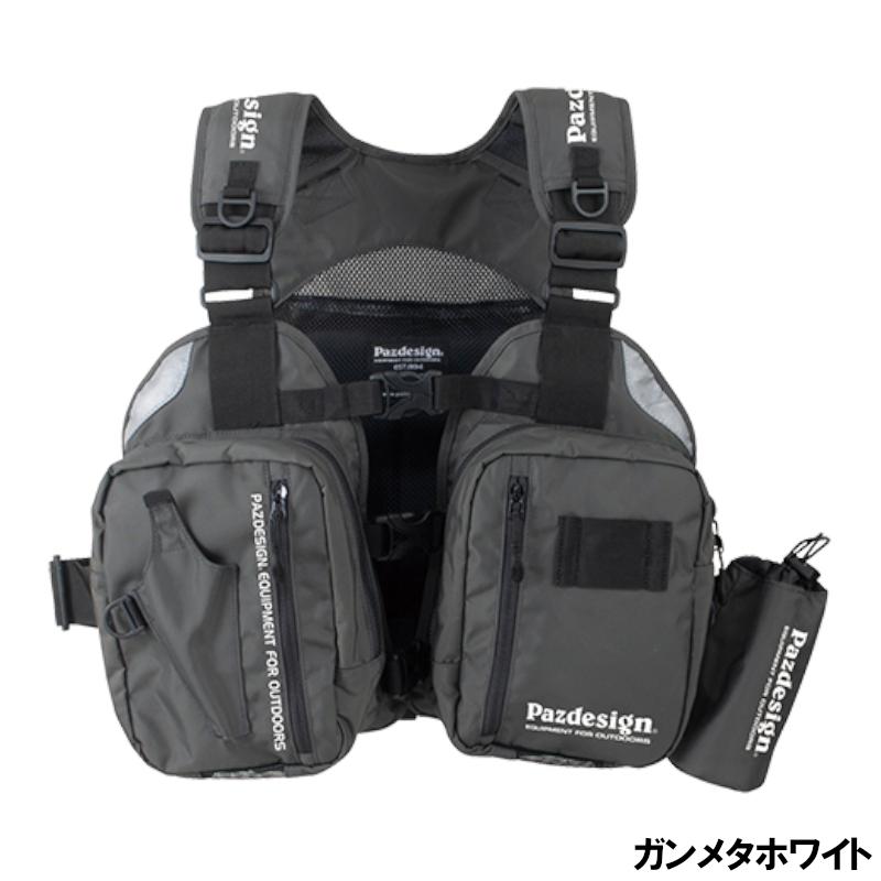 Pazdesign ライフジャケット SLV-027 PSL マルチゲームベスト ガンメタホワイト : 4513944099802 : 釣具のポイント - 通販 - Yahoo!ショッピング