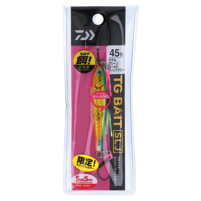 DAIWA（釣り） ダイワ ジグ TGベイト SLJ 45g アデルグリーンゴールドティップグロー【ゆうパケット】 : 釣具のポイント - 通販 - Yahoo!ショッピング