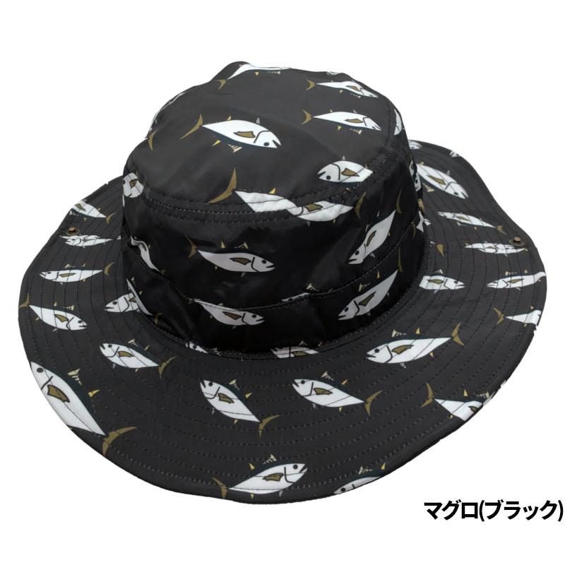 コヒナタ キャップ ギョギョハット マグロ(ブラック) 10340 : 釣具のポイント - 通販 - Yahoo!ショッピング