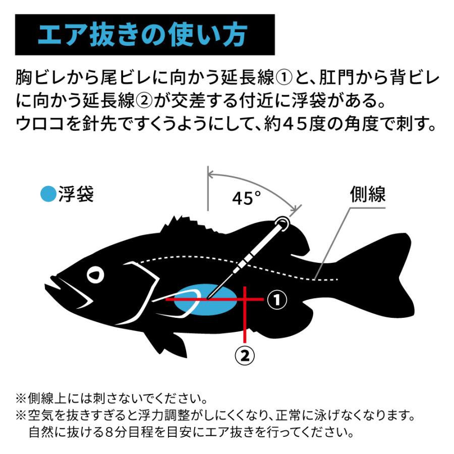 XOOX エア抜きニードル ショート【ゆうパケット】 : 釣具のポイント - 通販 - Yahoo!ショッピング