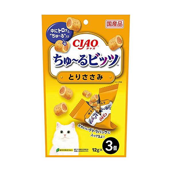 いなばペットフード (3個セット) いなば チャオ ちゅ るビッツ とりささみ 12g×3袋 ドライパック 国産品 おやつ CS-174 チュール : むさしのメディア - 通販 ...