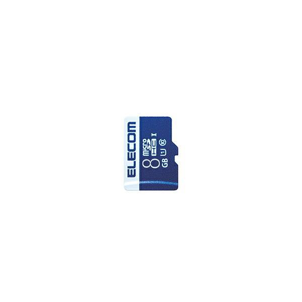 ELECOM (4個セット)エレコム MF-MS008GU11R microSDカード データ復旧サービス付き microSDHCカード (UHS-I U1) 8GB : むさしのメディア ...