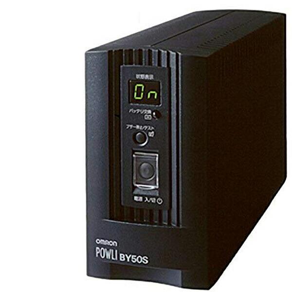 オムロン（OMRON） BY50S 無停電電源装置 500VA／300W (常時商用給電／正弦波出力） ボックスタワー型 常時商用給電 常時 ...