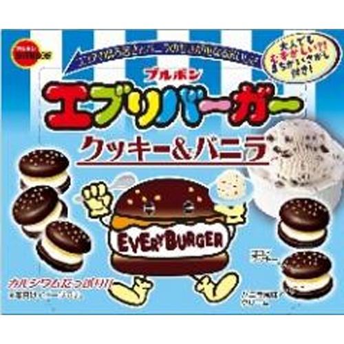 ブルボン エブリバーガー クッキー＆バニラ 61g×10個 : スナック菓子のポイポイマーケット - 通販 - Yahoo!ショッピング