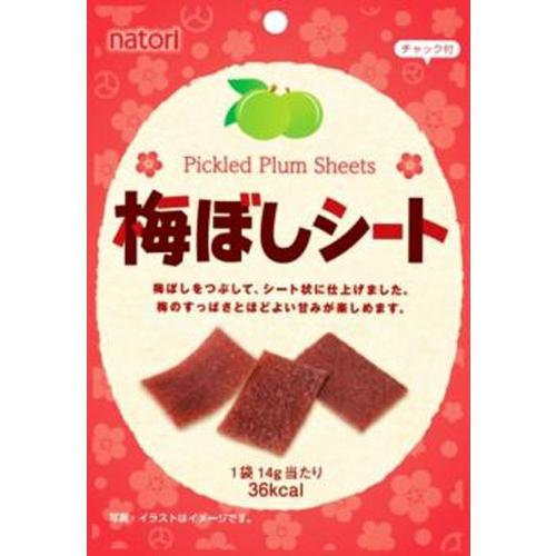 なとり 梅ぼしシート 14g×6袋 : t04902181100868 : スナック菓子のポイポイマーケット - 通販 - Yahoo!ショッピング