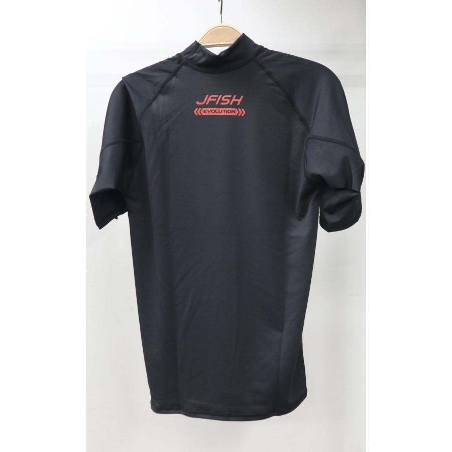 JRG‐421 BLACK/RED EVOLUTION RASH GUARD J-FISH ラッシュガード 日よけ : POIPU ヤフーショップ - 通販 - Yahoo!ショッピング