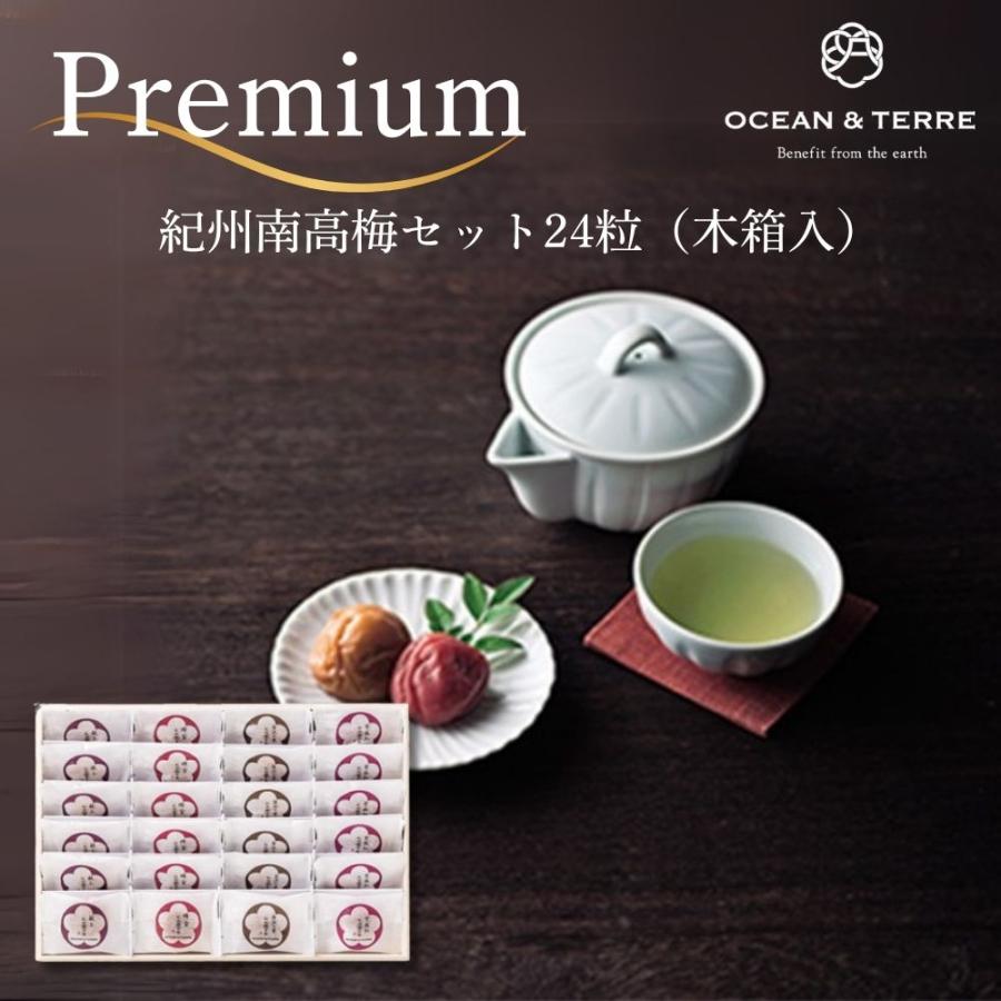 内祝い ギフト 引き出物 Premium 紀州南高梅 24粒 木箱入り OCEAN＆TERRE 2025 A383 : Cactus - 通販 - Yahoo!ショッピング