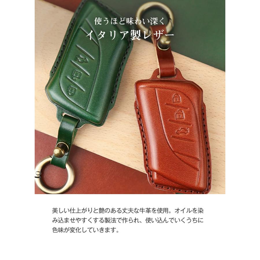 レザー キーカバー 本革 レクサス キーケース LEXUS NX RX UX : POLA LAB - 通販 - Yahoo!ショッピング