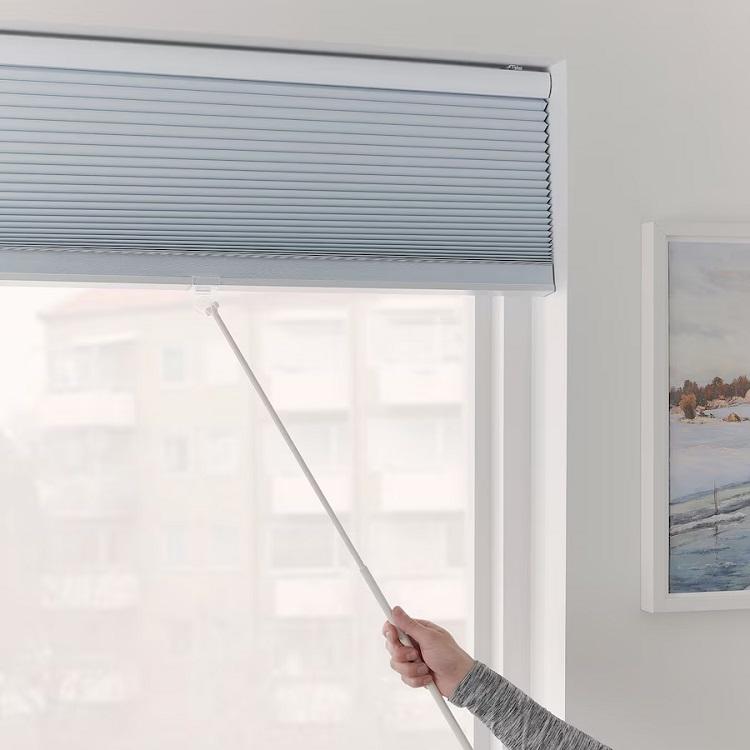 イケア IKEA - TRIPPEVALS -トリッペヴァルス- 遮光断熱ブラインド ホワイト 80x195 cm (205.065.55 ...