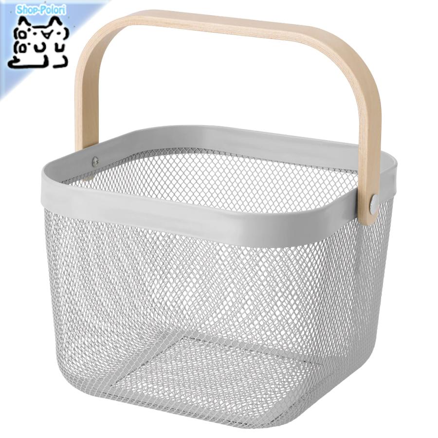 イケア IKEA - RISATORP -リーサトルプ- バスケット グレー 25x26x18 cm (804.877.52) : Shop-Polori - 通販 - Yahoo!ショッピング