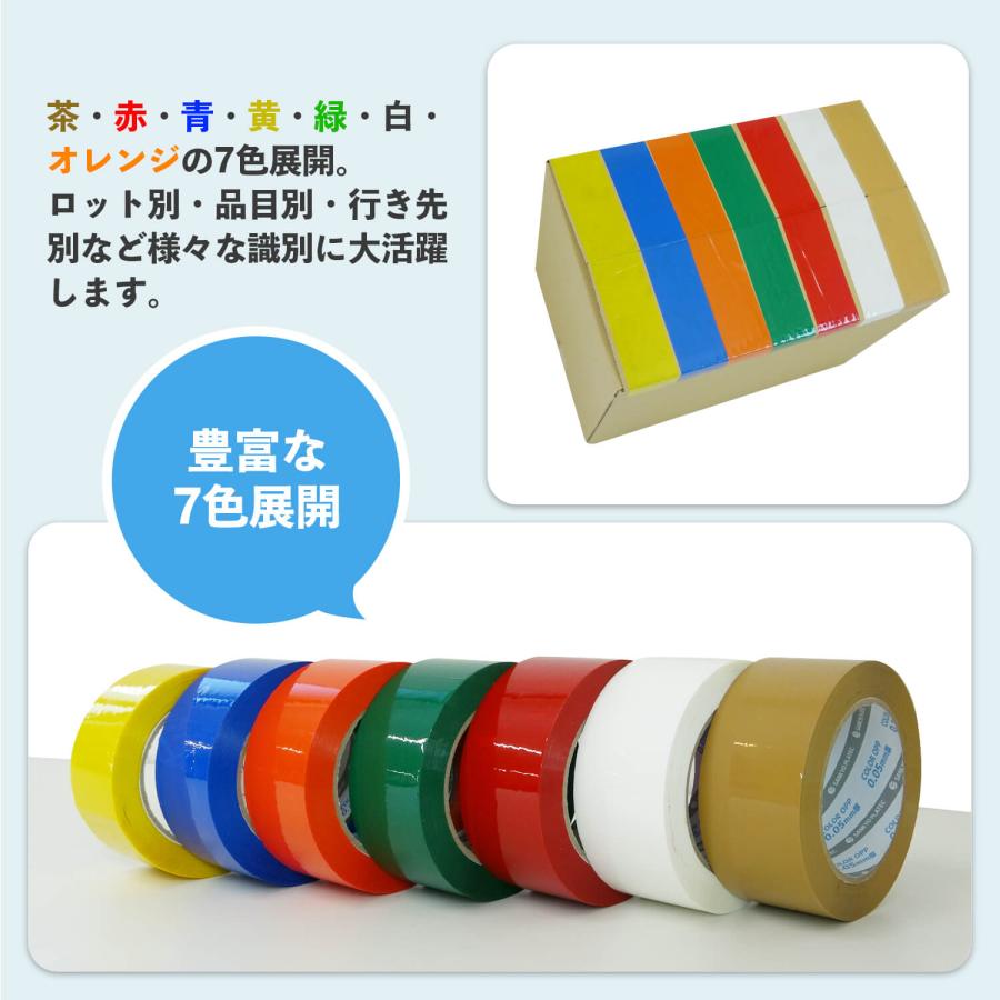 サンキョウプラテック OPPテープ 50μ 48mmx100M 緑 6巻x10Px10箱 アクリル系 OPP-501G-10 : ポリスタジアムヤフー店 - 通販 - Yahoo!ショッピング