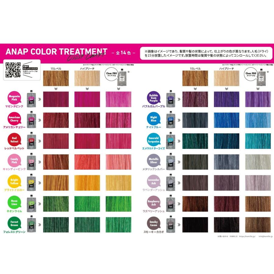 ANAP アナップ カラートリートメント 150g カラー選択式 ヘアカラー トリートメント カラー カラトリ 送料無料 : pom-store Yahoo!店 - 通販 - Yahoo!ショッピング