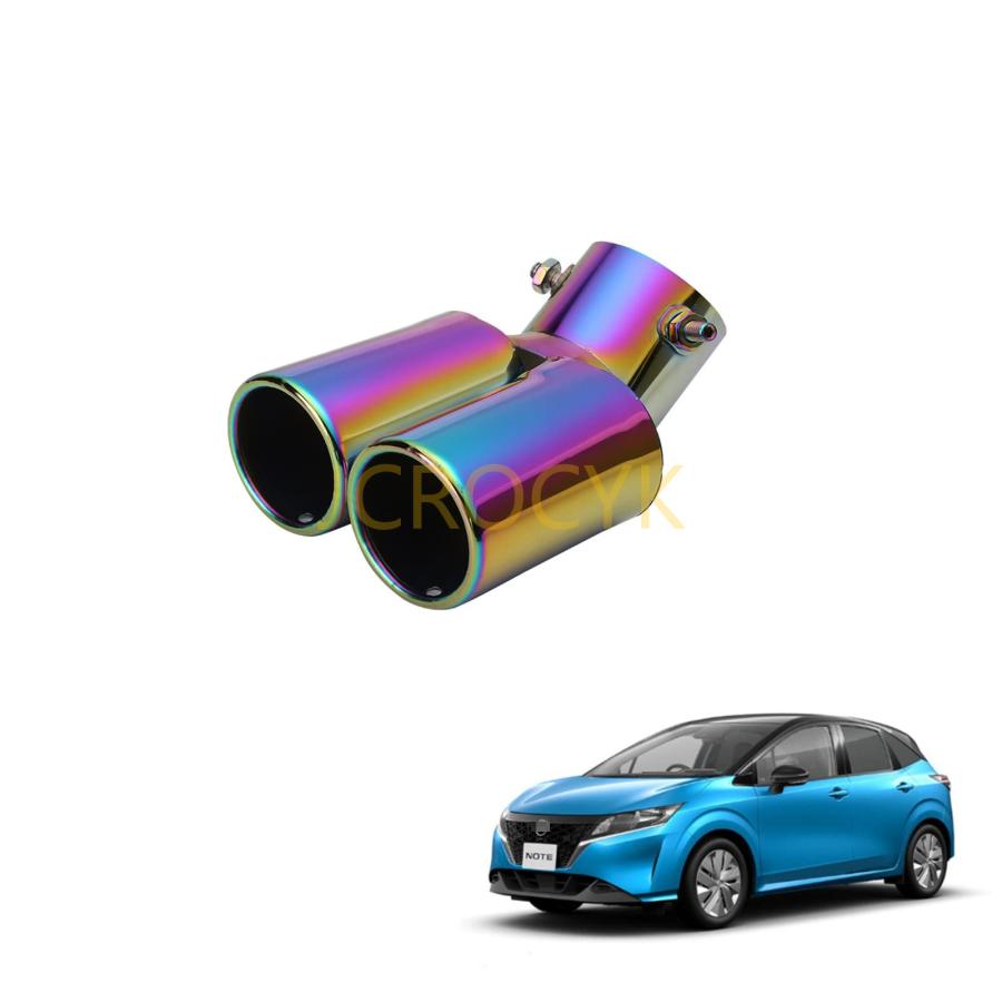 日産 3代目ノートe13 ノートe‐POWER カスタム マフラーカッター エキパイ : JCROCYK - 通販 - Yahoo!ショッピング