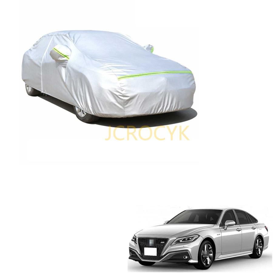 カーカバー トヨタ クラウン GWS224 ARS220 AZSH20 AZSH21 2018年6月〜現行 専用カバー 純正 カーボディカバー 全天候型保護カーカバー UVカット 凍結防止 ...