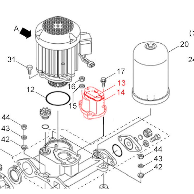 川本ポンプ カワエースNFH2-150S用 ファインセンサー(14) PST2-2-16H【69455410】 : よろずや清兵衛 ポンプ部品 ...