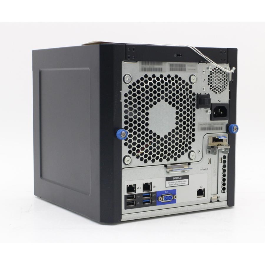 hp ProLiant MicroServer Gen8 Celeron G1610T 2.3GHz 4GB 500GBx2台(SATA3.5インチ/RAID1構成) Smart Array ...
