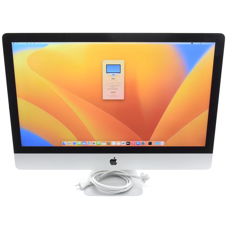 Apple iMac Retina 5K 27インチ 2019 Core i9-9900K 3.6GHz 32GB 3TB(HDD ...
