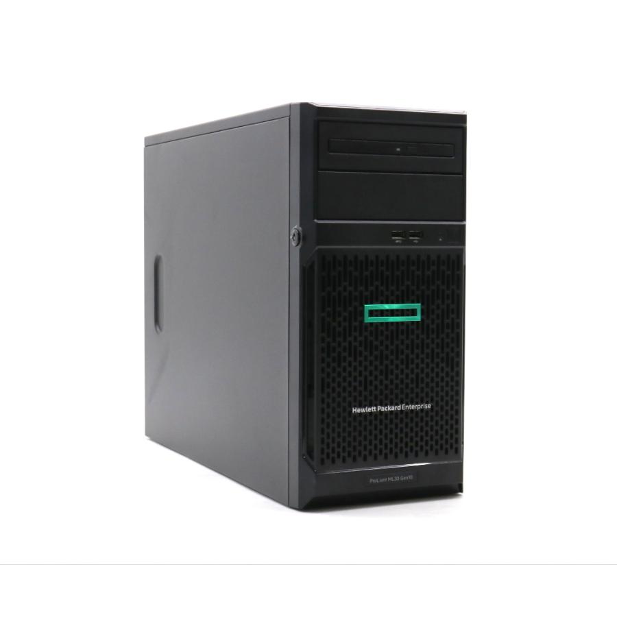 hp ProLiant ML30 Gen10 Xeon E-2124 3.3GHz 16GB 4TBx3台(SAS3.5インチ/12Gbps ...
