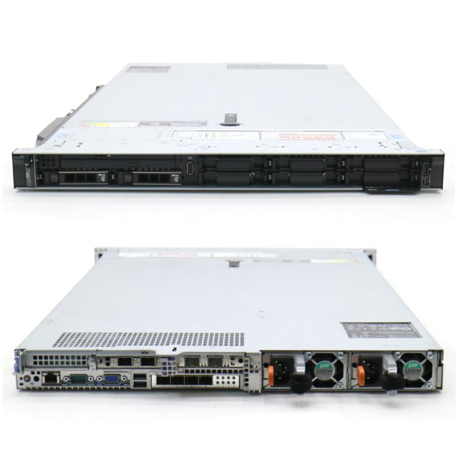 DELL PowerEdge R640 Xeon Gold 6152 2.1GHz(44スレッドCPU2基) メモリ160GB 300GBx2 ...