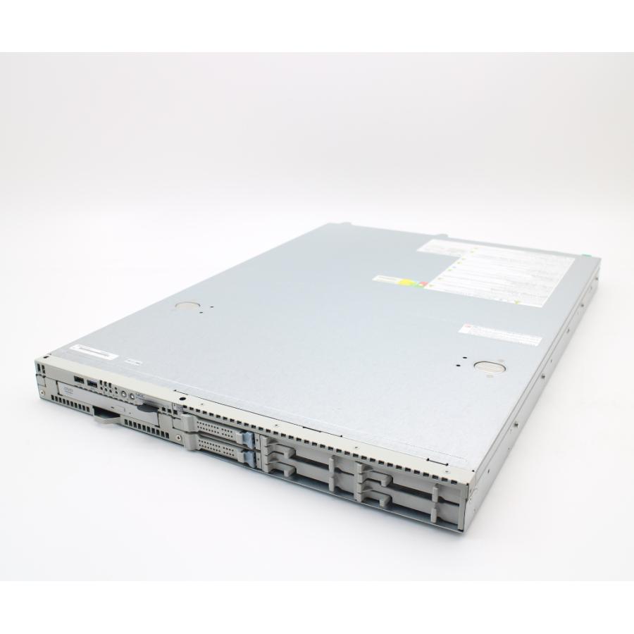 NEC Express5800/R110g-1E Xeon E3-1220 v3 3.1GHz 8GB 80GBx2台(SATA2.5インチ/RAID1構成) DVD-ROM AC*2 LSI ...