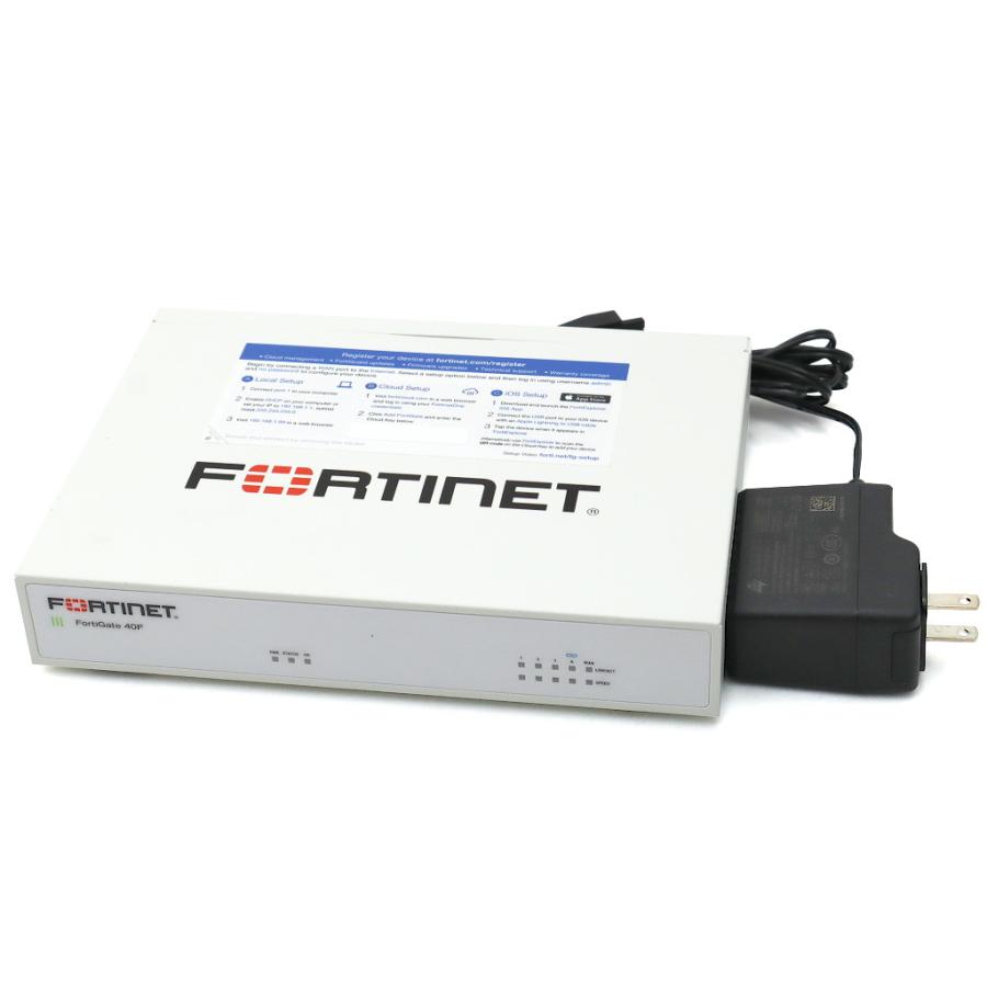 FORTNET FortiGate-40F FortiOS Ver7.2.5 build1517 230606 (GA.F) 設定初期化済 ...